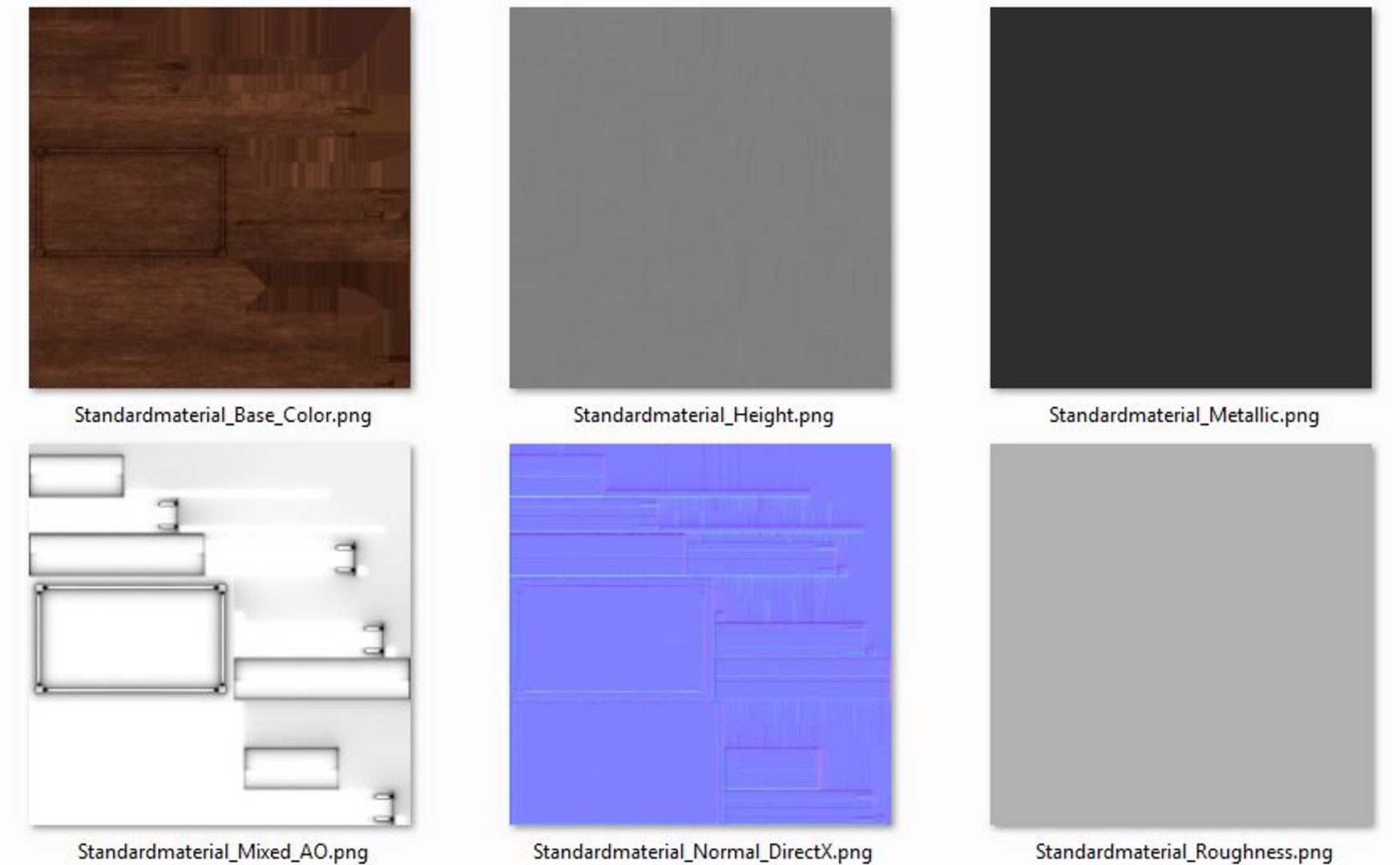 Wooden Table Pbr Ready 3D - TurboSquid 1250309