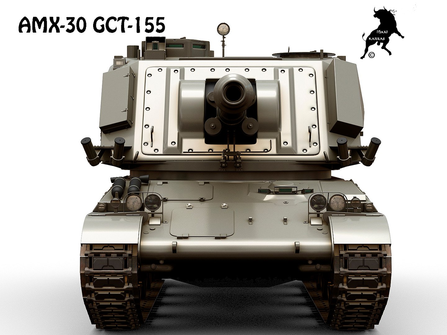 3D auf1 amx-30 tank - TurboSquid 1192411