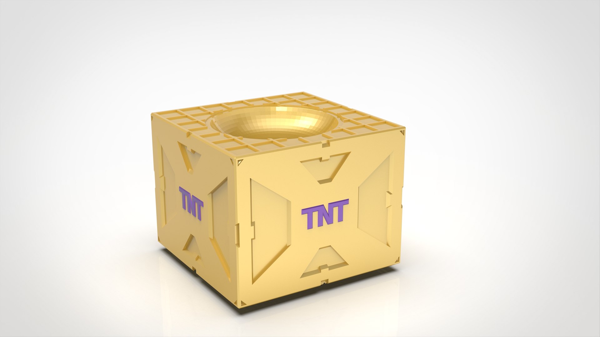 3D EGG HOLDER AS A TNT EXPLOSIVE CONTAINER Model - TurboSquid 2038735