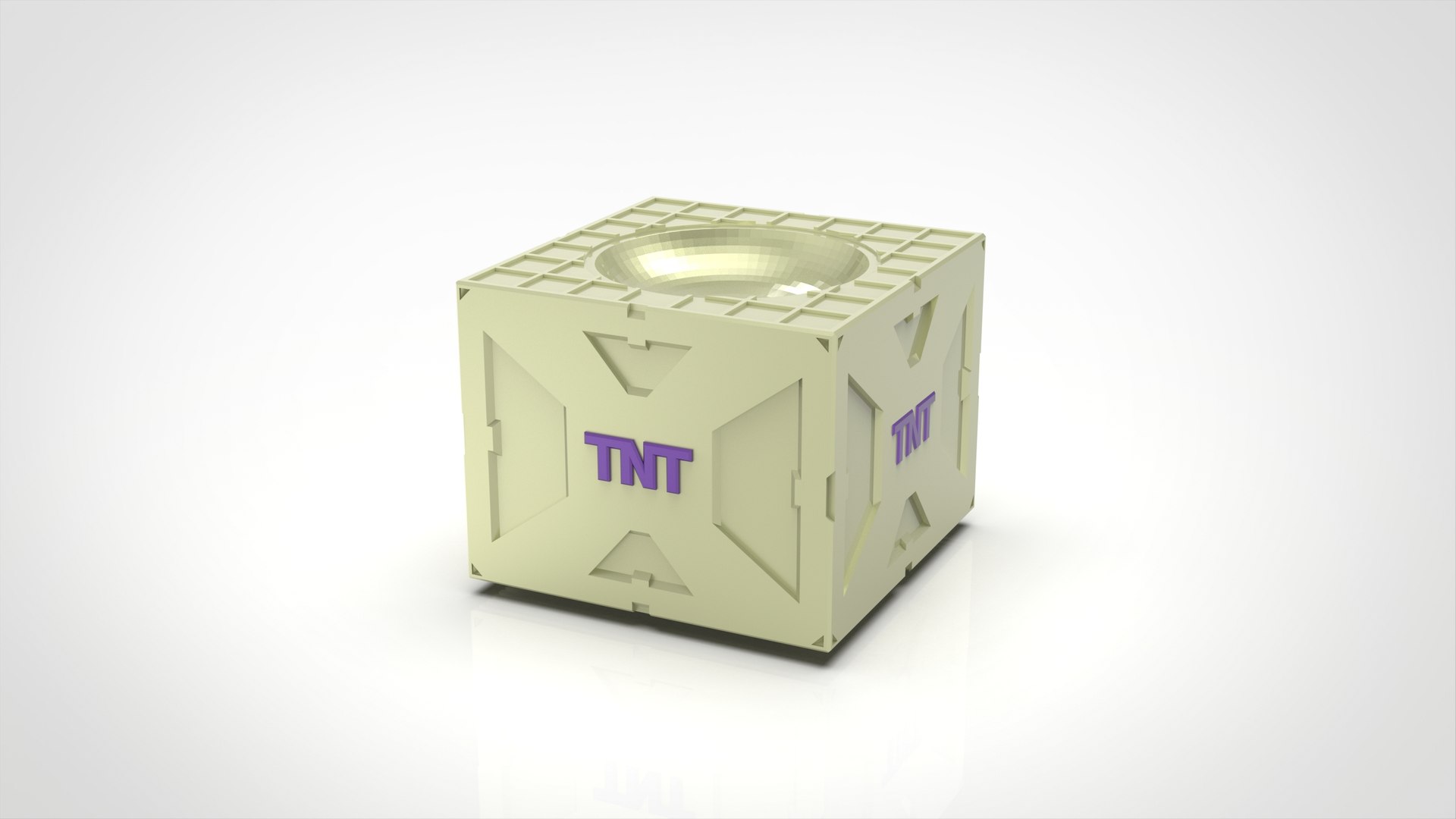 3D EGG HOLDER AS A TNT EXPLOSIVE CONTAINER Model - TurboSquid 2038735