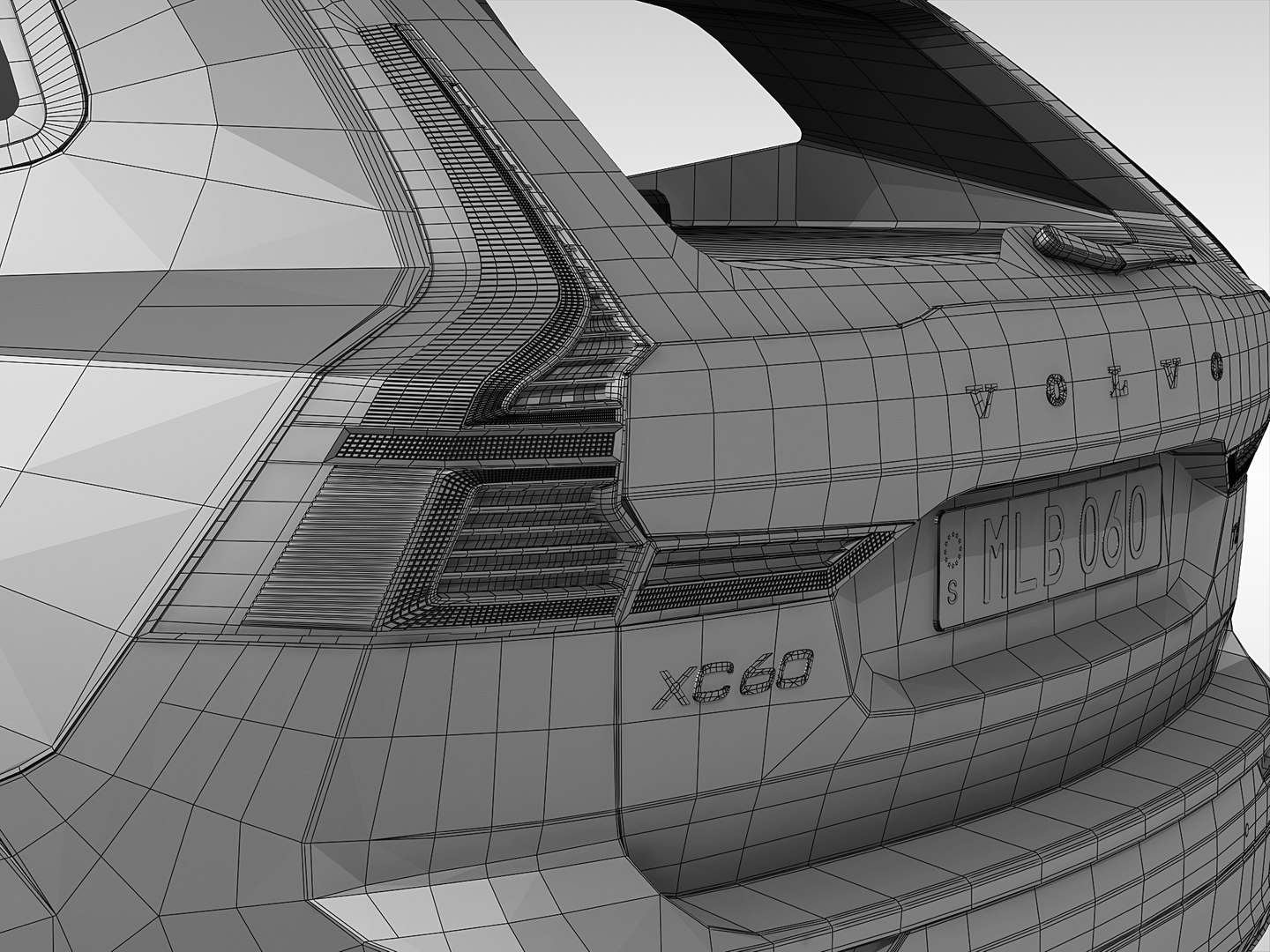 3D Xc60 2018 Model - TurboSquid 1174598