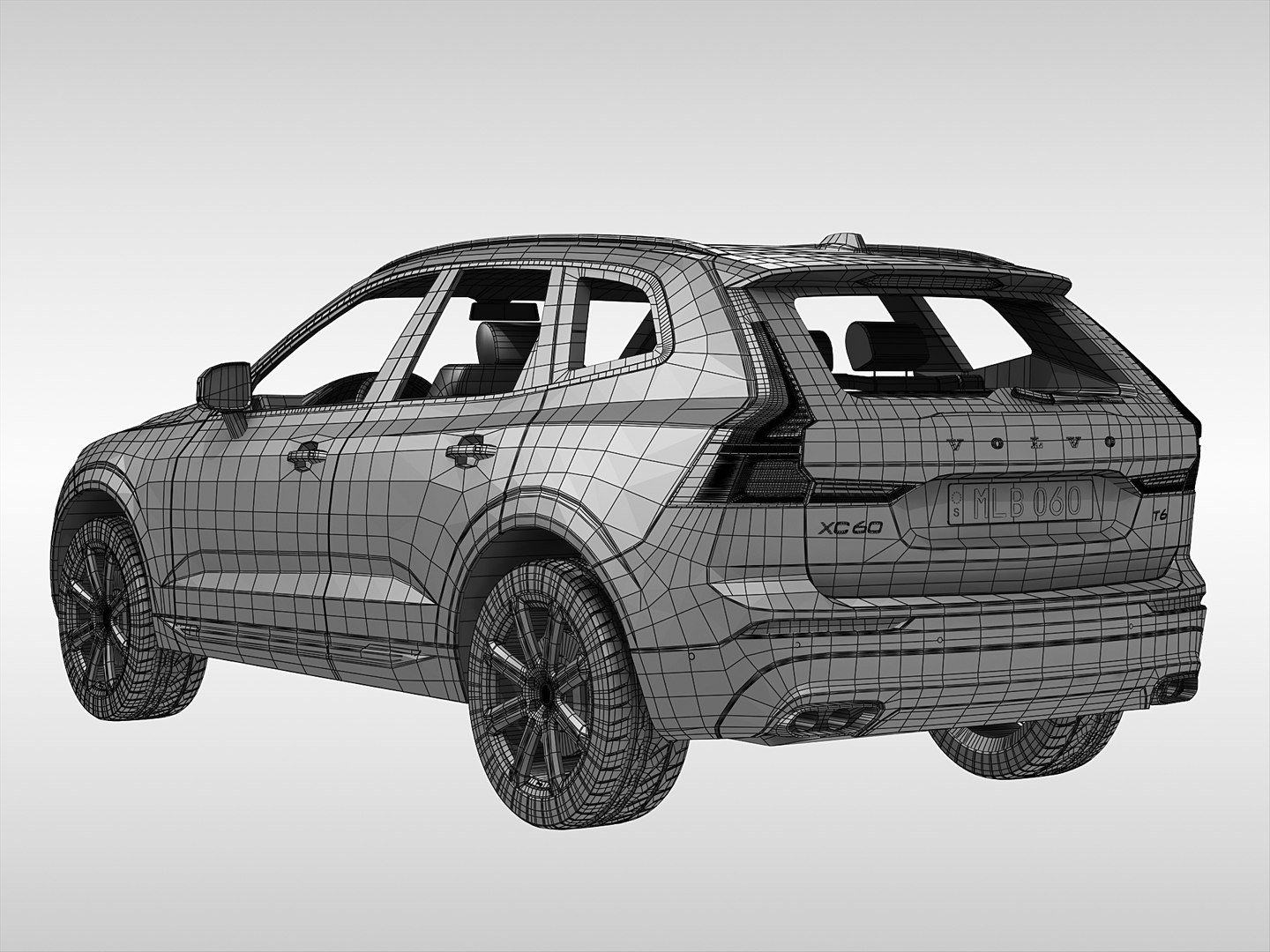 3D Xc60 2018 Model - TurboSquid 1174598