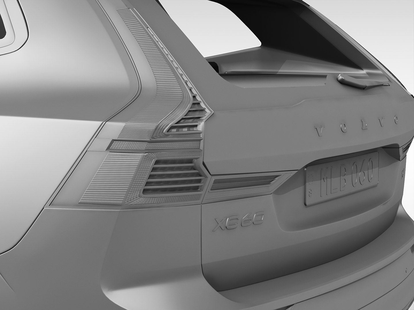 3D Xc60 2018 Model - TurboSquid 1174598
