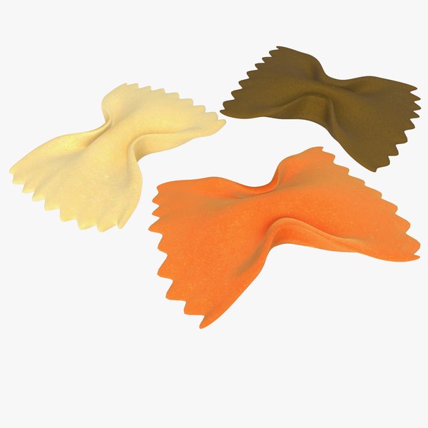 bowtie pasta 3d max