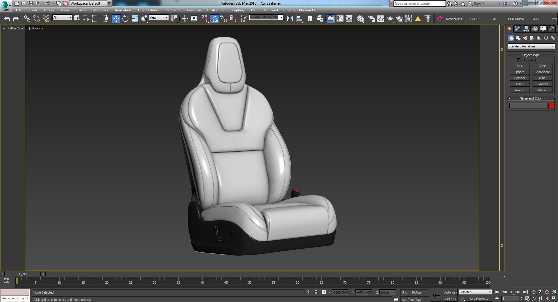 3D Model Seat Tesla - TurboSquid 1554489
