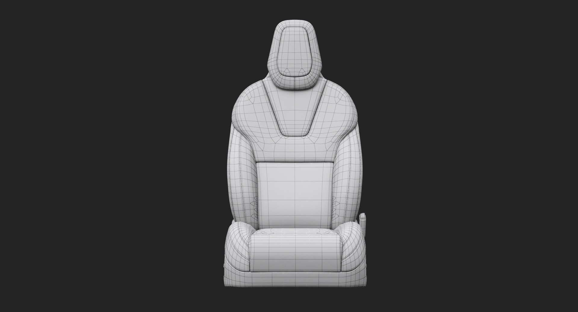 3D Model Seat Tesla - TurboSquid 1554489