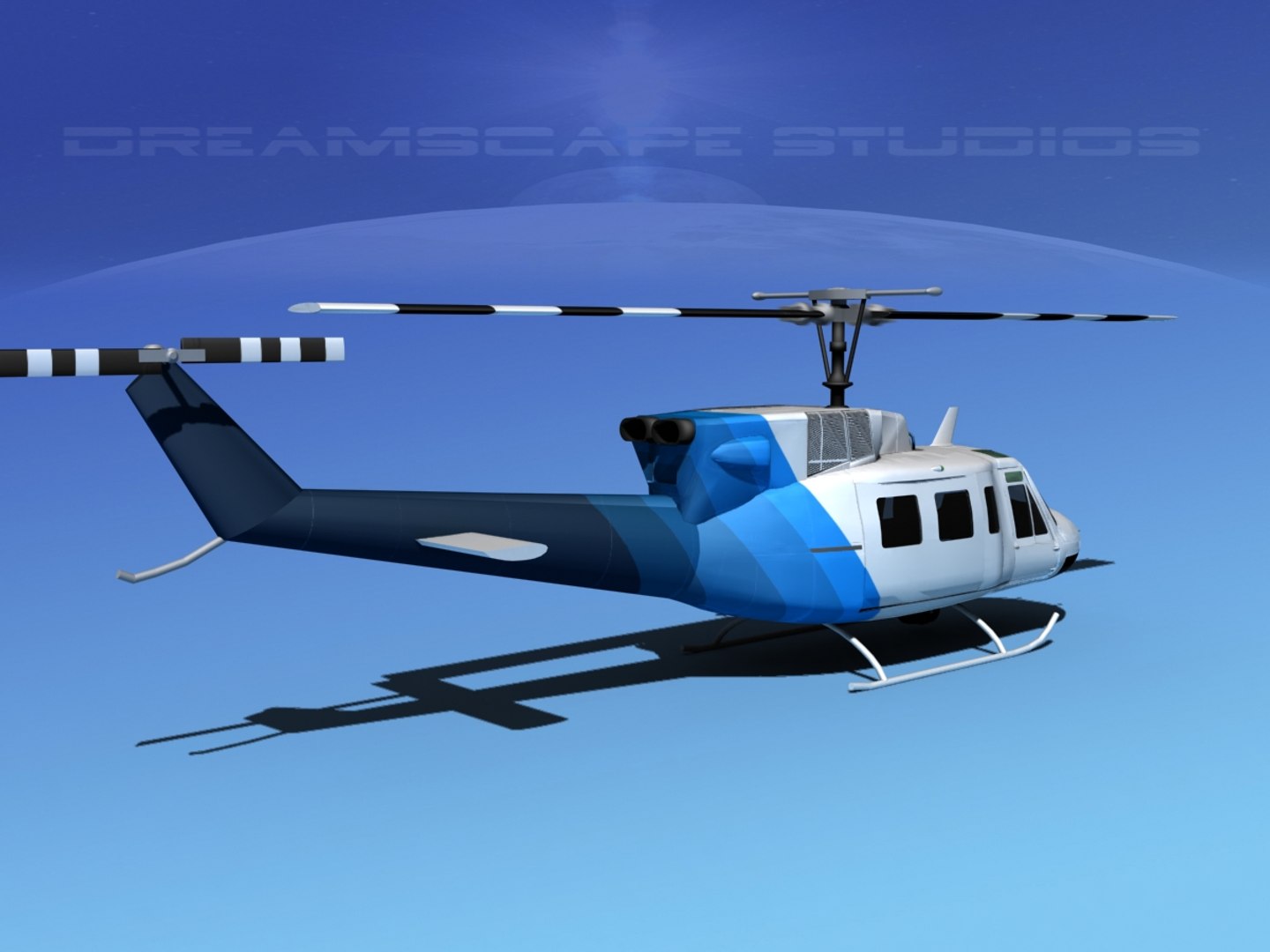 3d Model 212 Bell