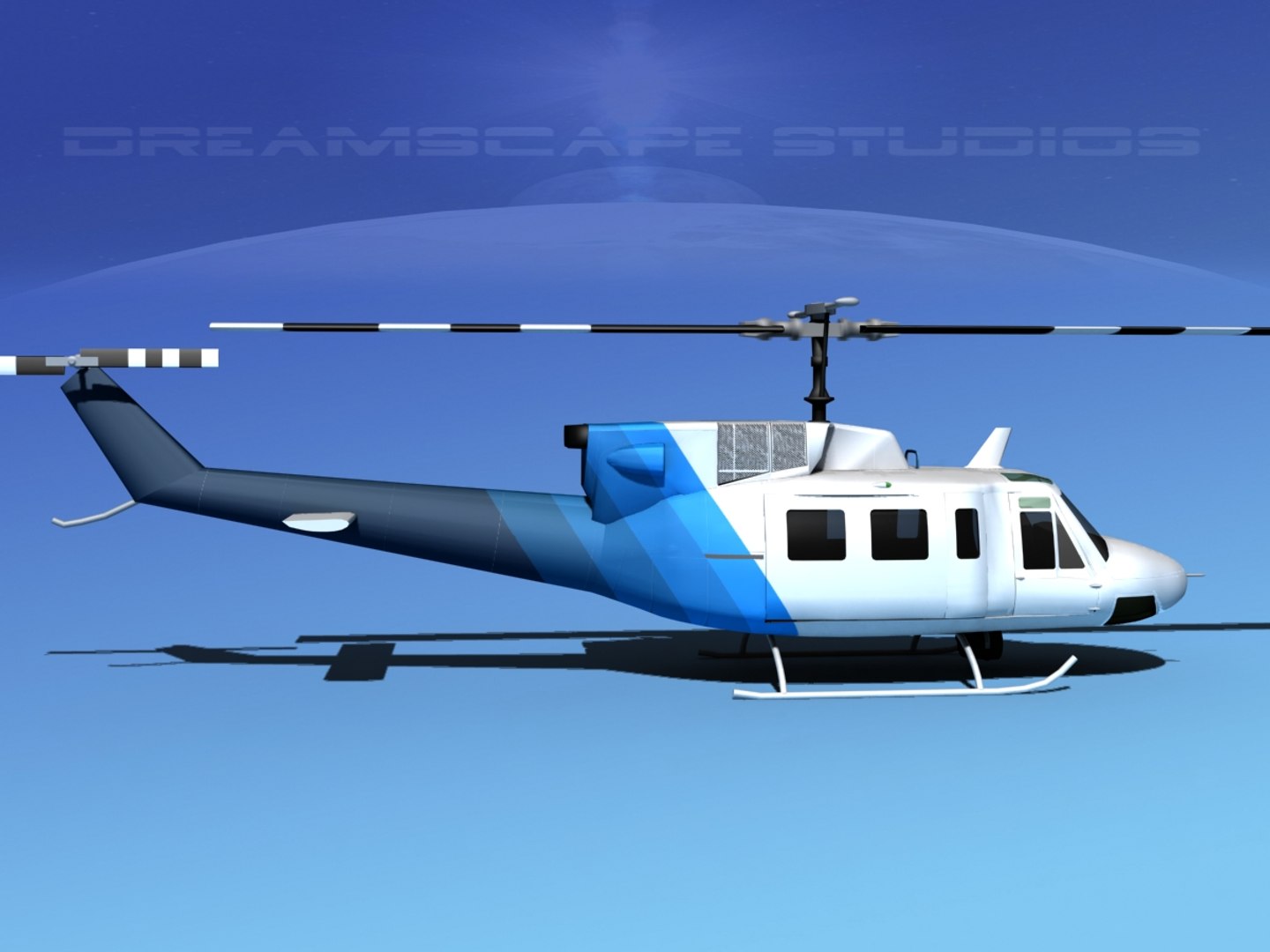 3d Model 212 Bell