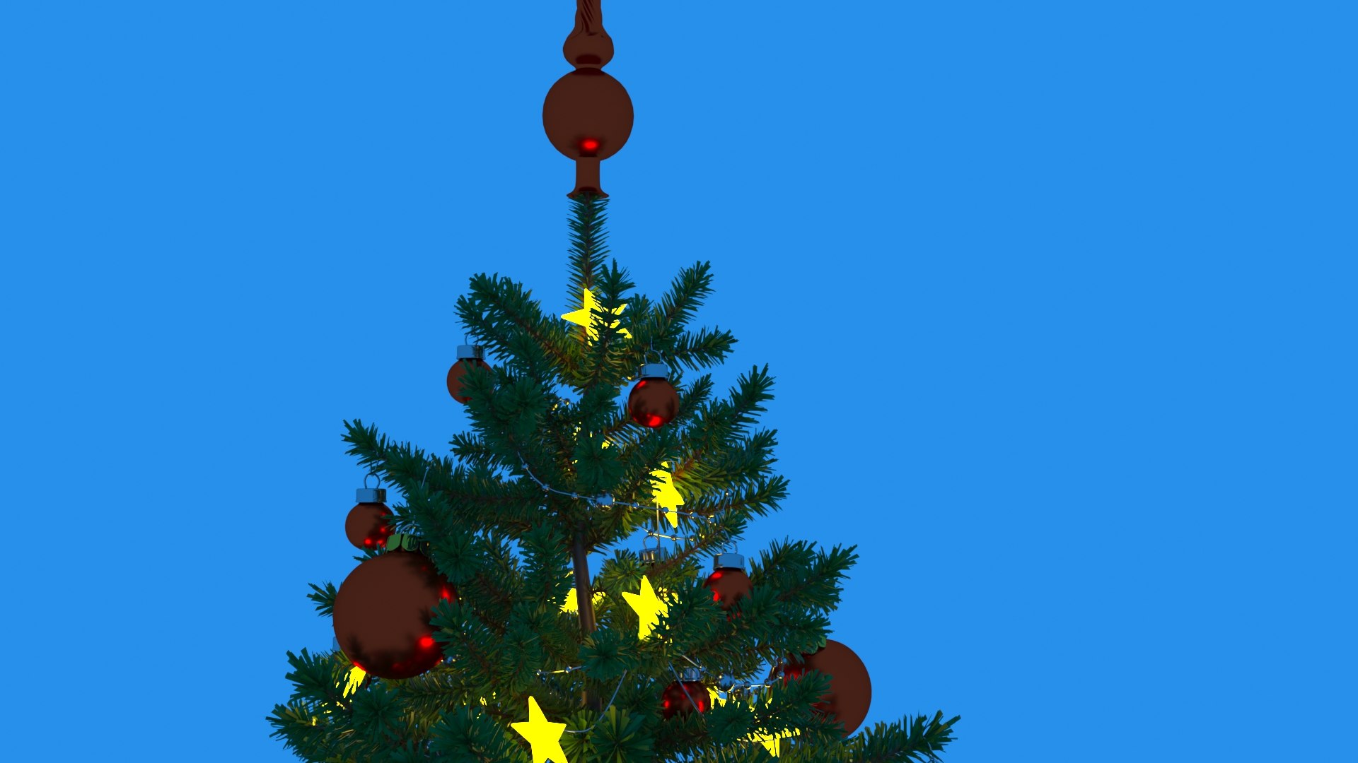 Corona Christmas Tree Set 3D Model - TurboSquid 1830125