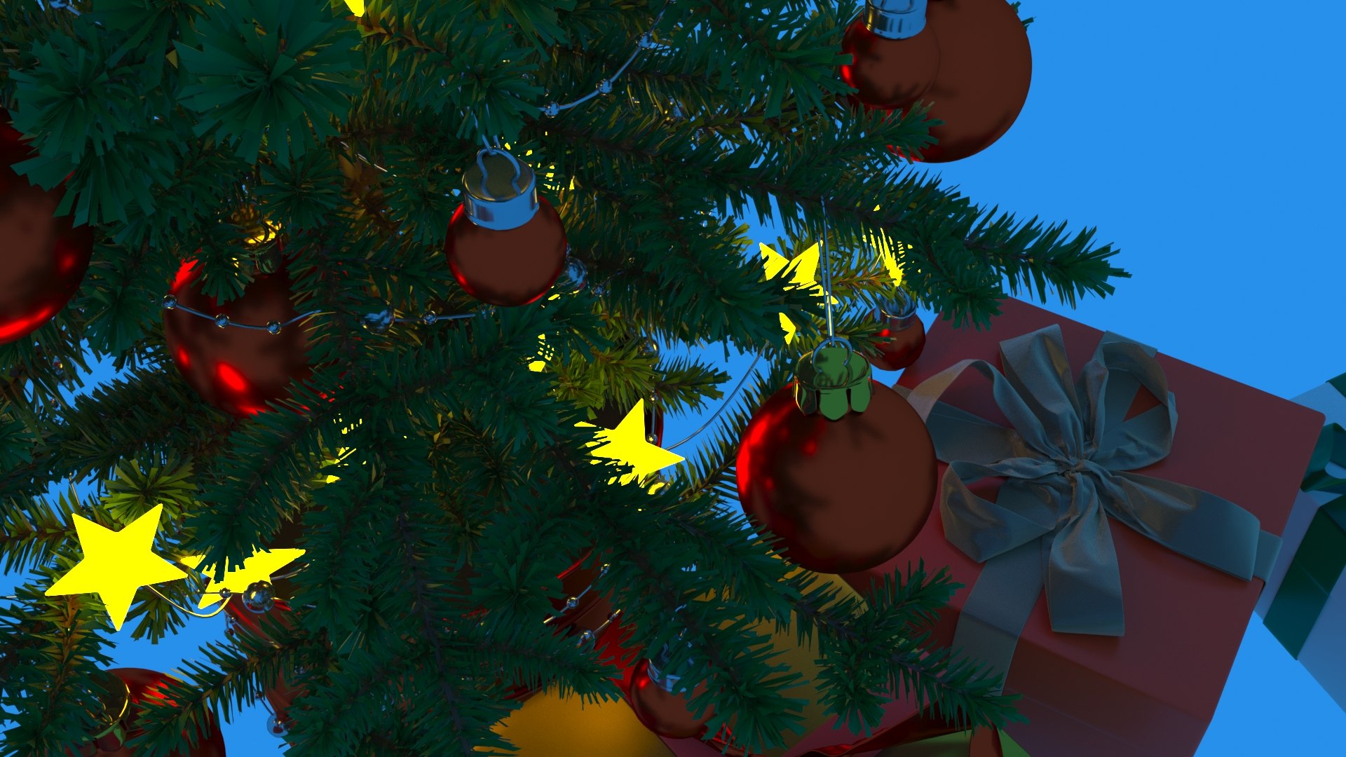 Corona Christmas Tree Set 3D Model - TurboSquid 1830125
