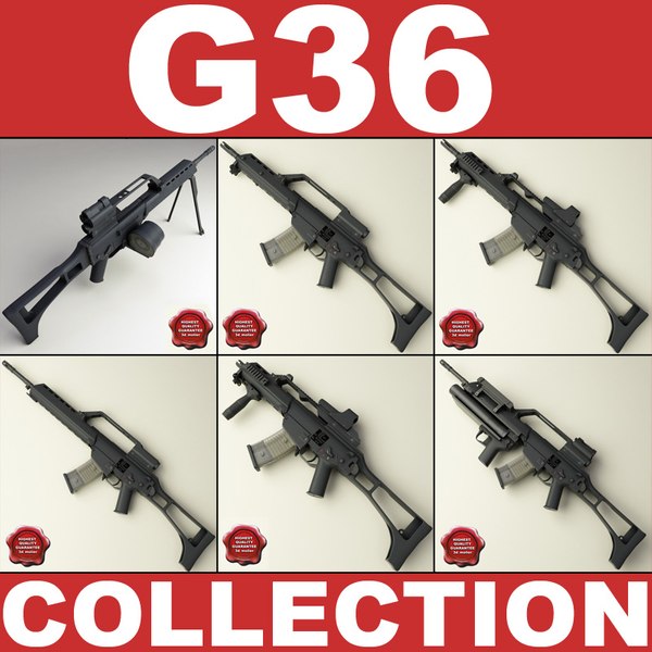 G36 3D Models for Download | TurboSquid