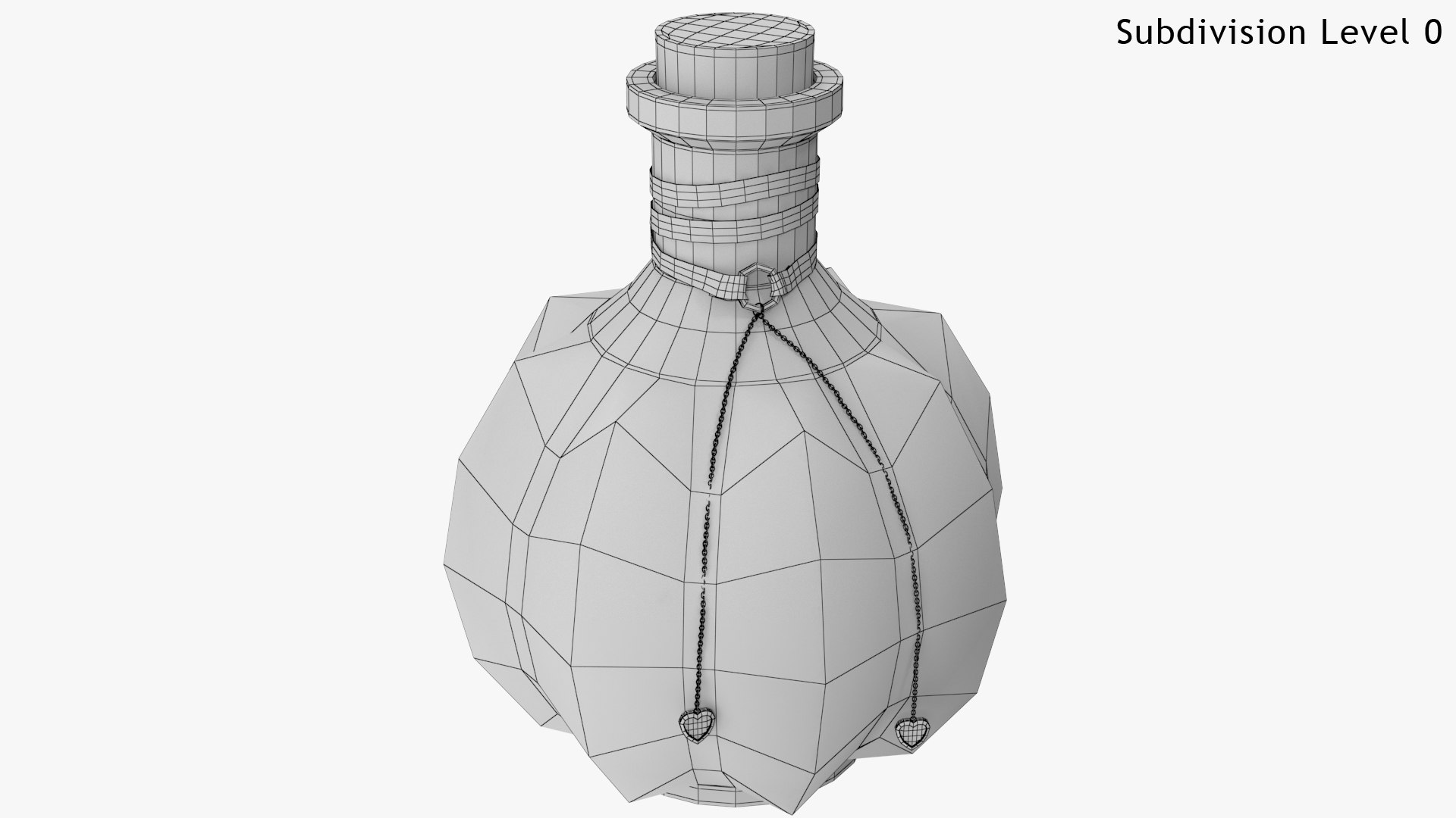 3D Potion Bottle V3 Model - TurboSquid 2084153