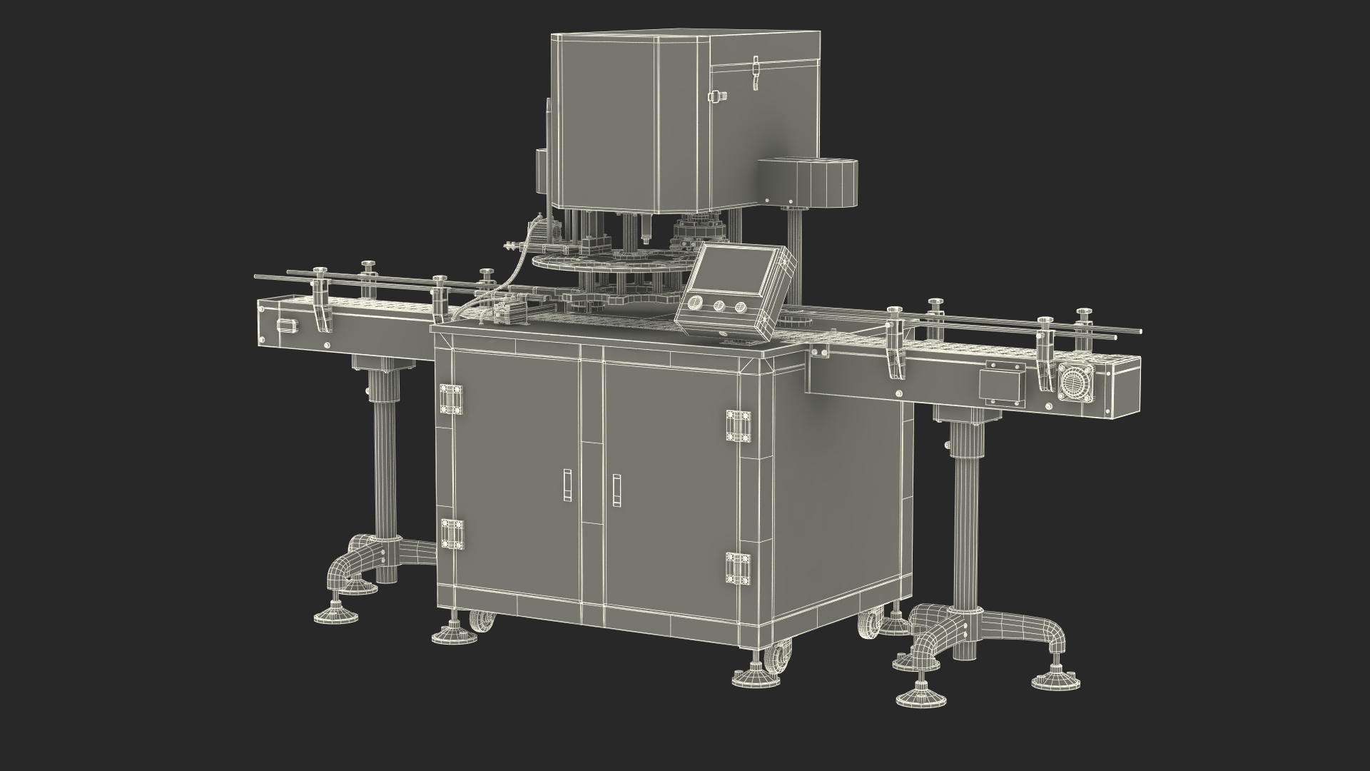 Cover Packing Machine Model - TurboSquid 2258154