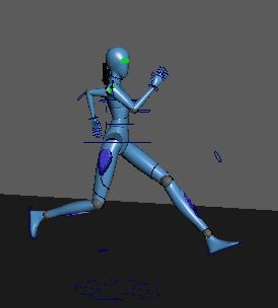 Female Robo Charecter 3D - TurboSquid 1446062