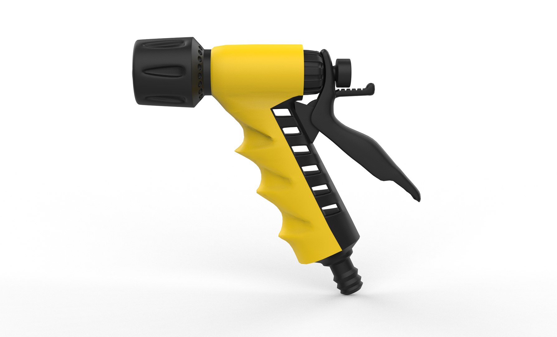 3D Spray Gun Low-poly 3D Model Model - TurboSquid 2361125