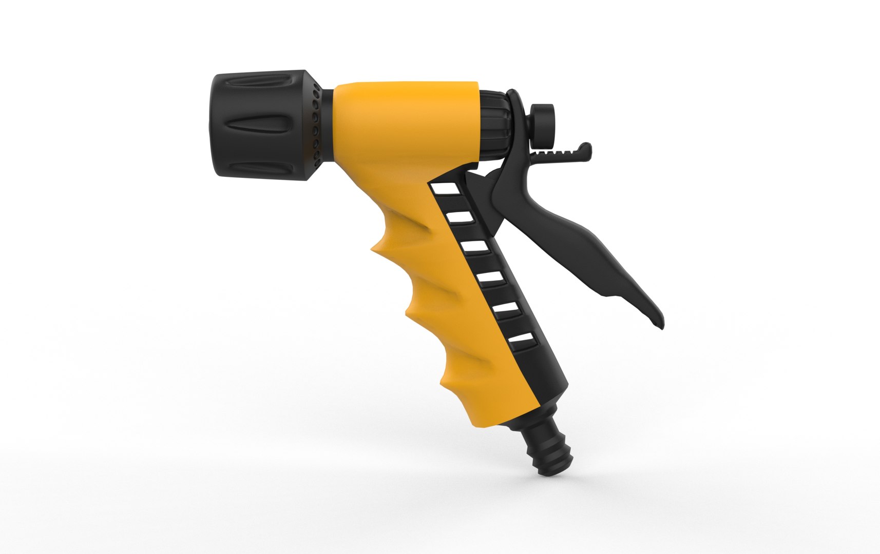 3D Spray Gun Low-poly 3D Model Model - TurboSquid 2361125