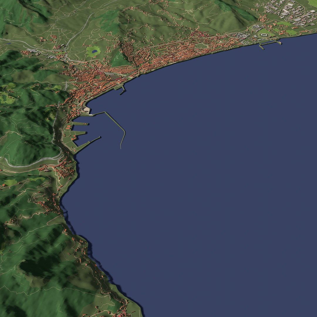 3D Model Salerno Italy - City And Urban - TurboSquid 2358226