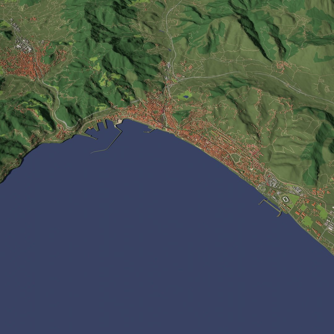 3D Model Salerno Italy - City And Urban - TurboSquid 2358226