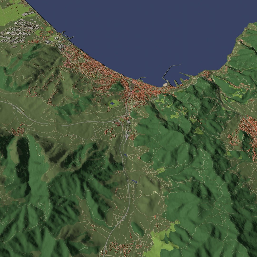 3D Model Salerno Italy - City And Urban - TurboSquid 2358226