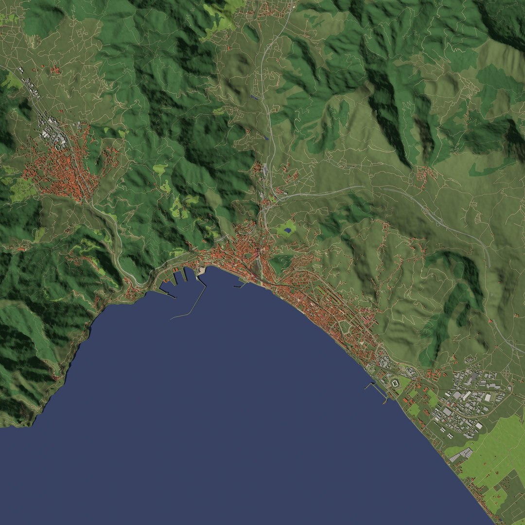 3D Model Salerno Italy - City And Urban - TurboSquid 2358226