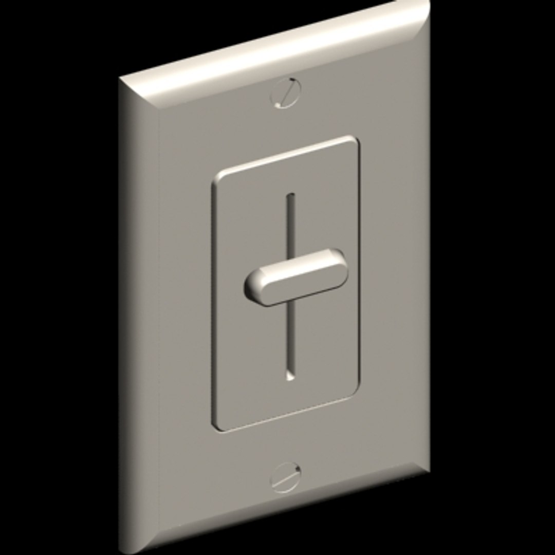 Decora Style Wall Plate 3d Model