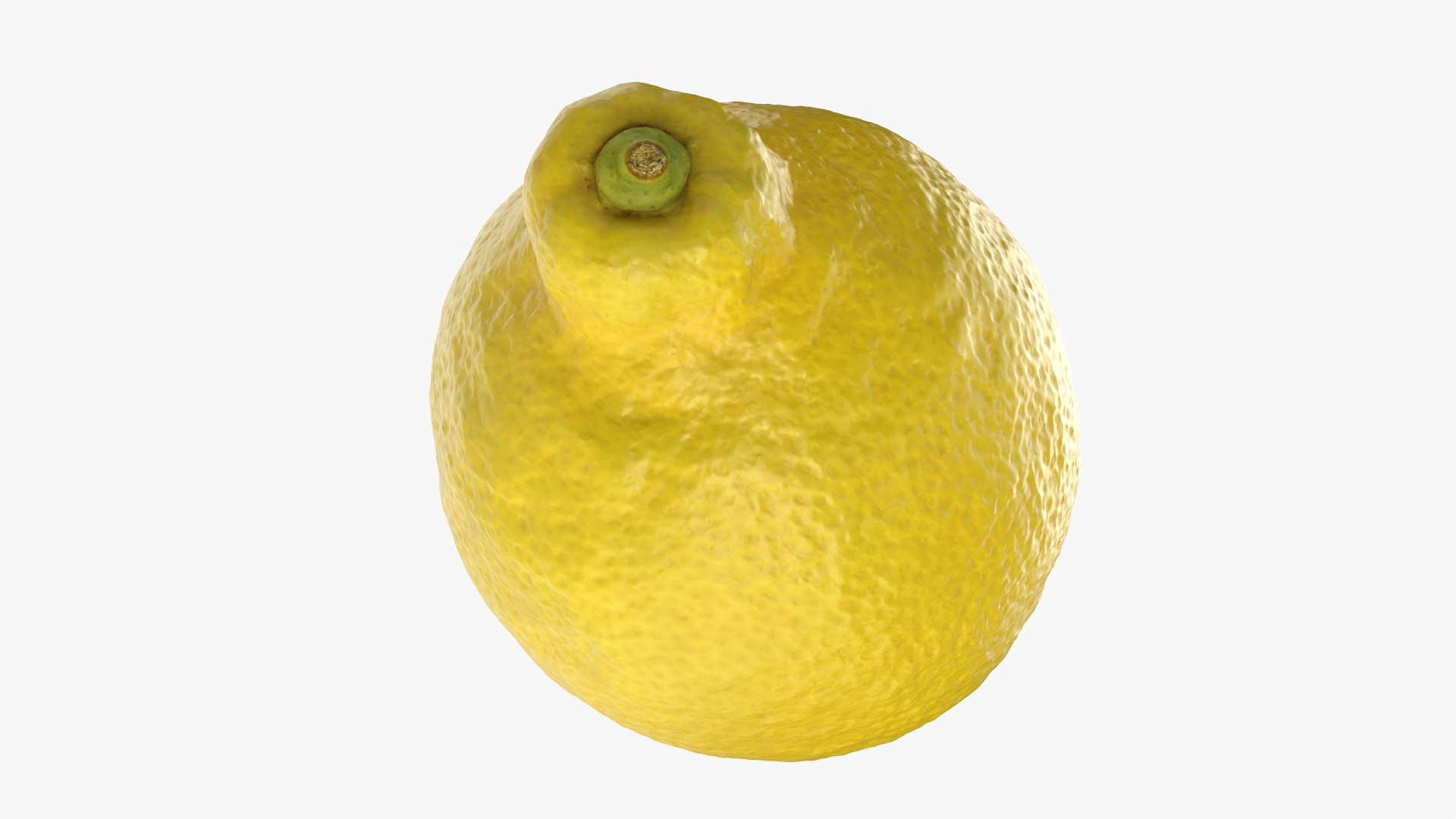Whole Lemon 01 - Raw Scan 3D Model - TurboSquid 2493168