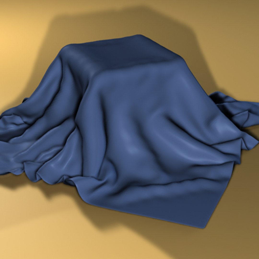 3d Draped Cloth Model