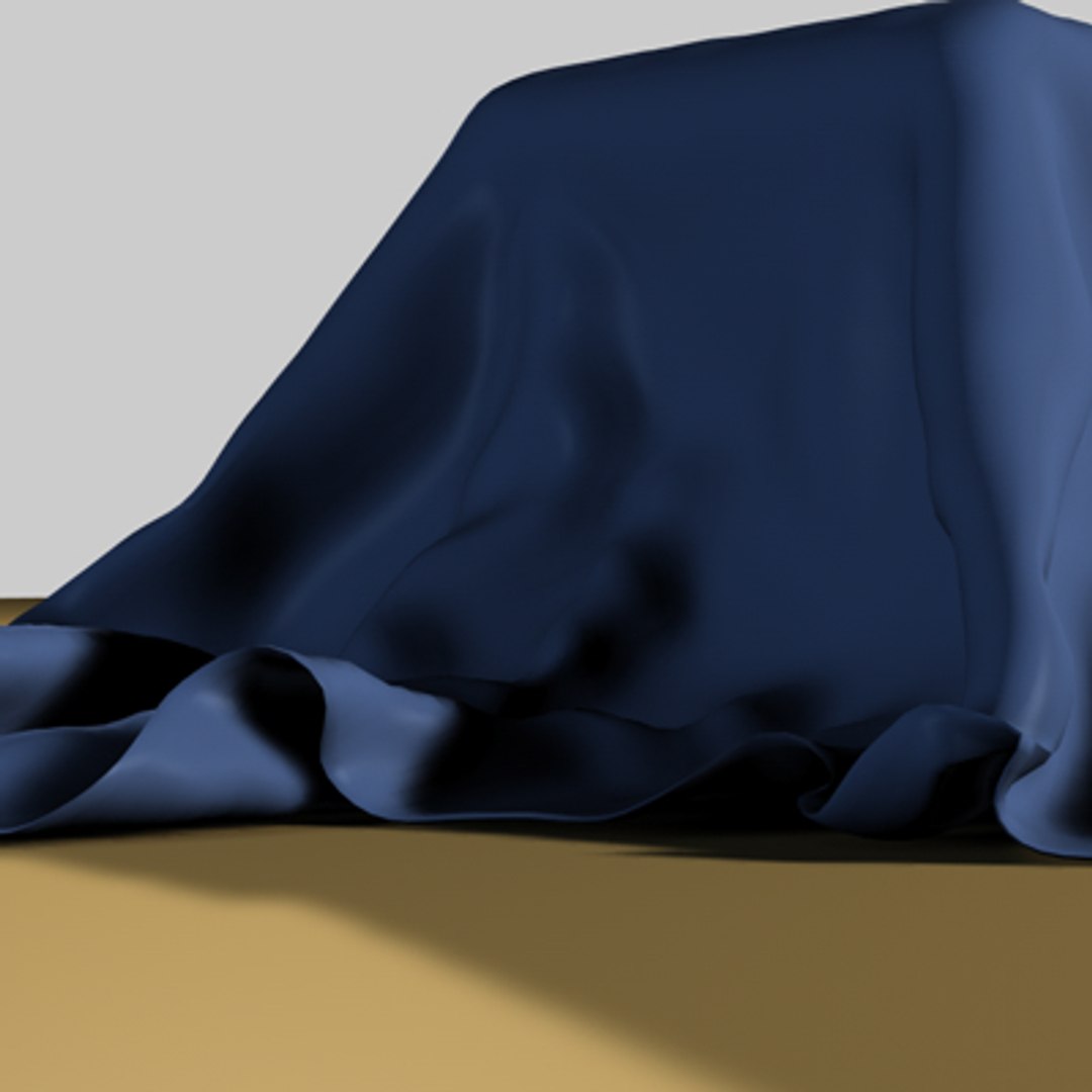 3d Draped Cloth Model