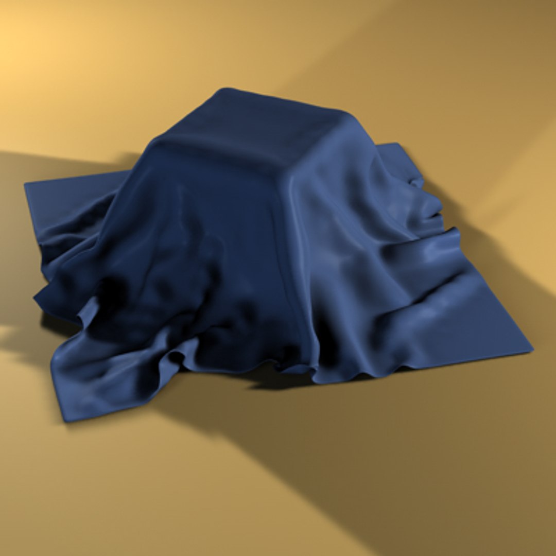 3d Draped Cloth Model