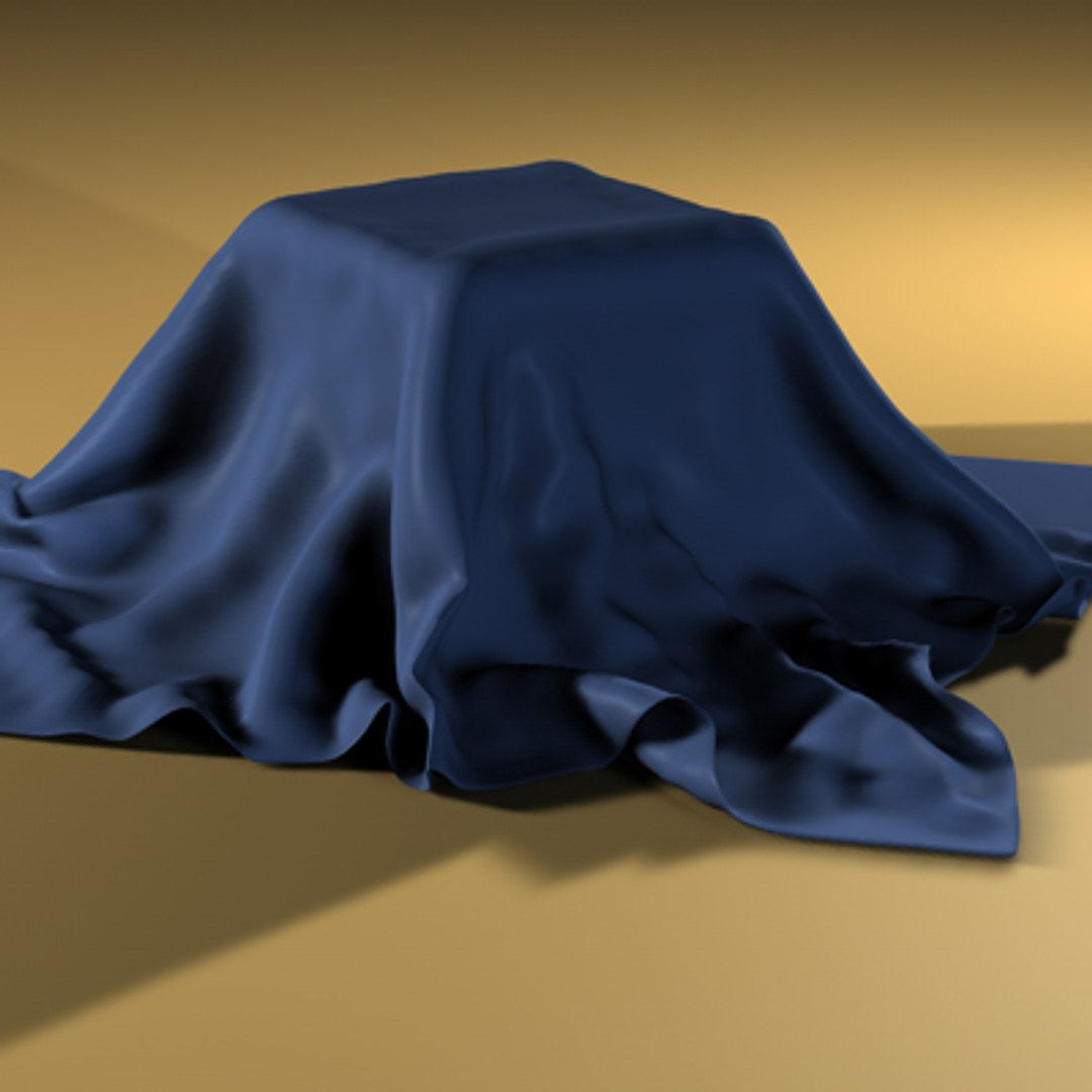 3d Draped Cloth Model