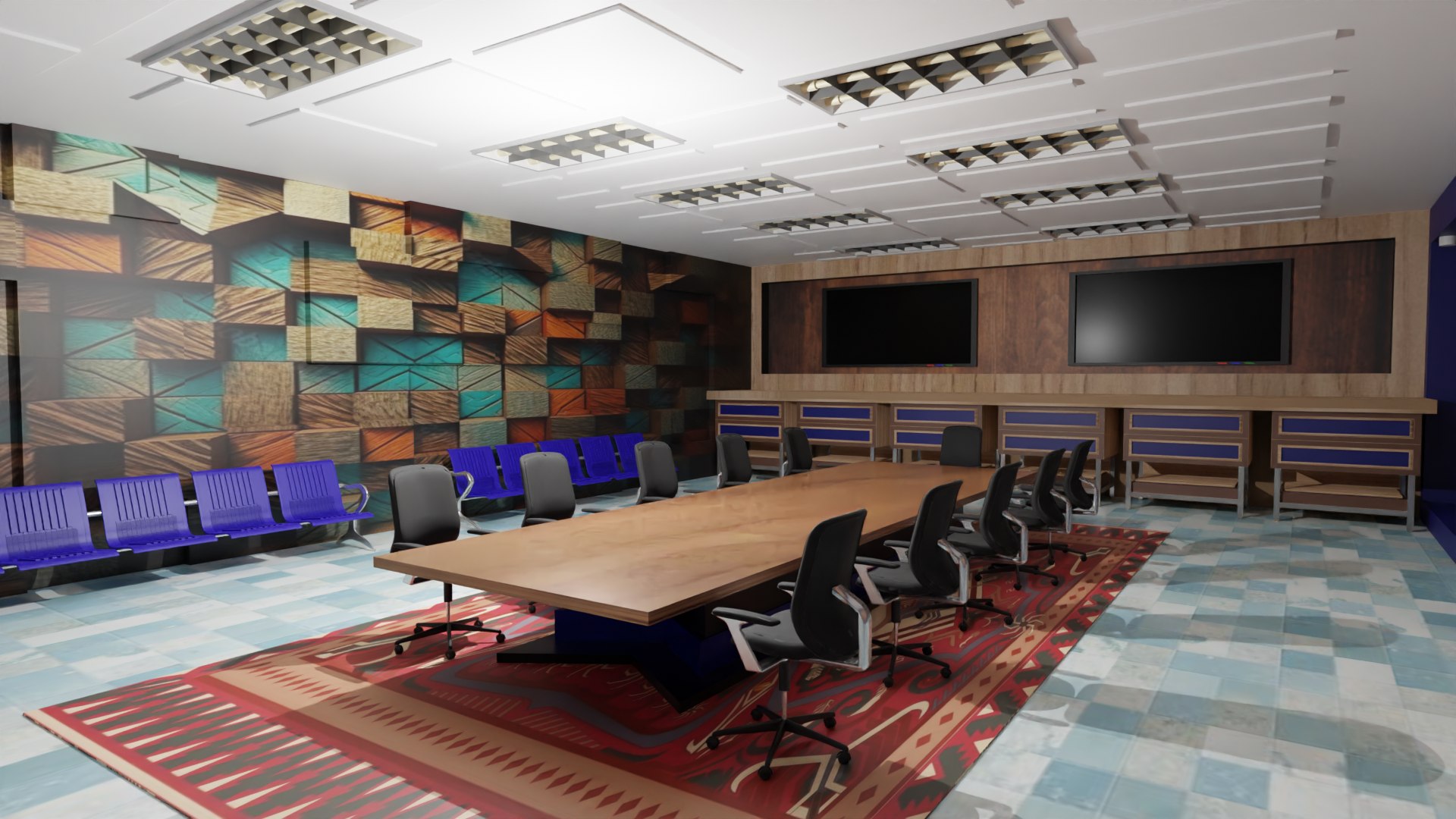 Meeting Room Model - TurboSquid 2164784