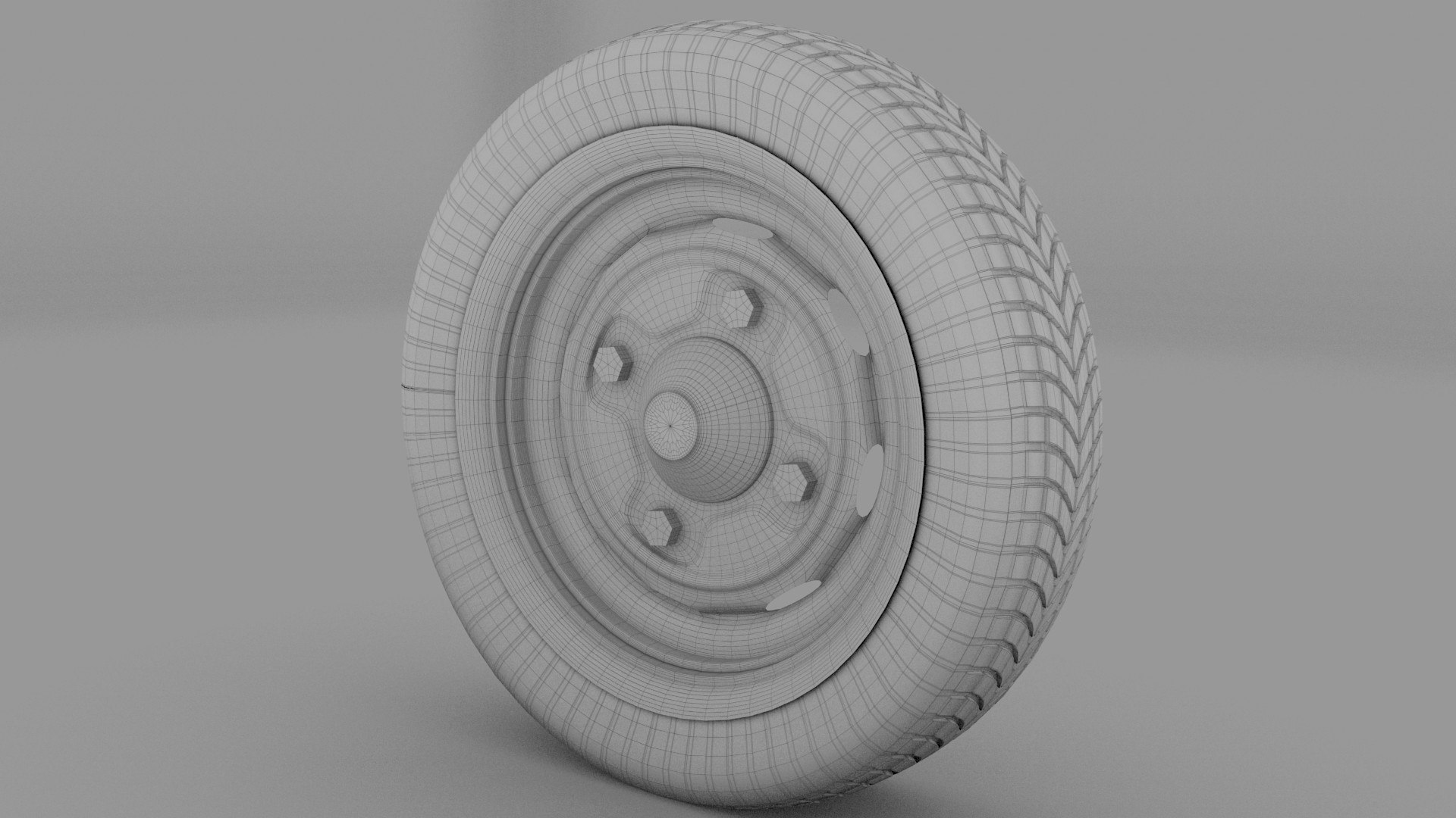Generic Wheel 3d Model