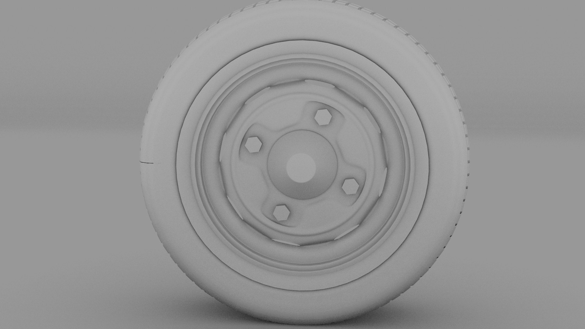 Generic Wheel 3d Model