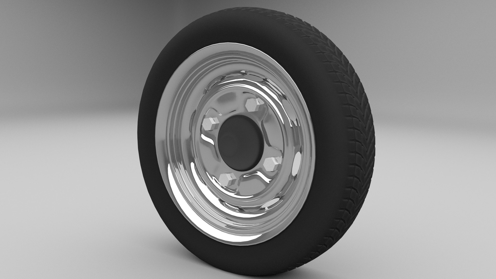 Generic Wheel 3d Model