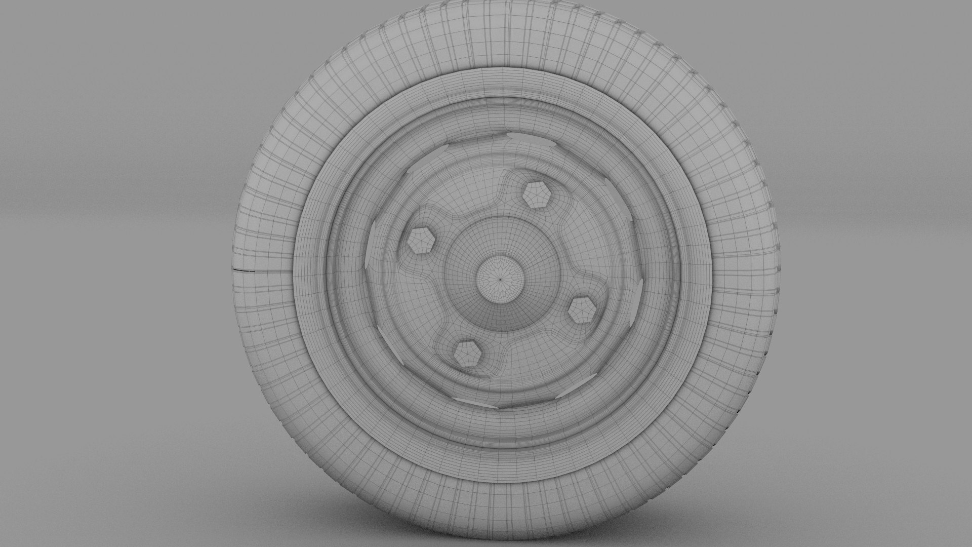 Generic Wheel 3d Model