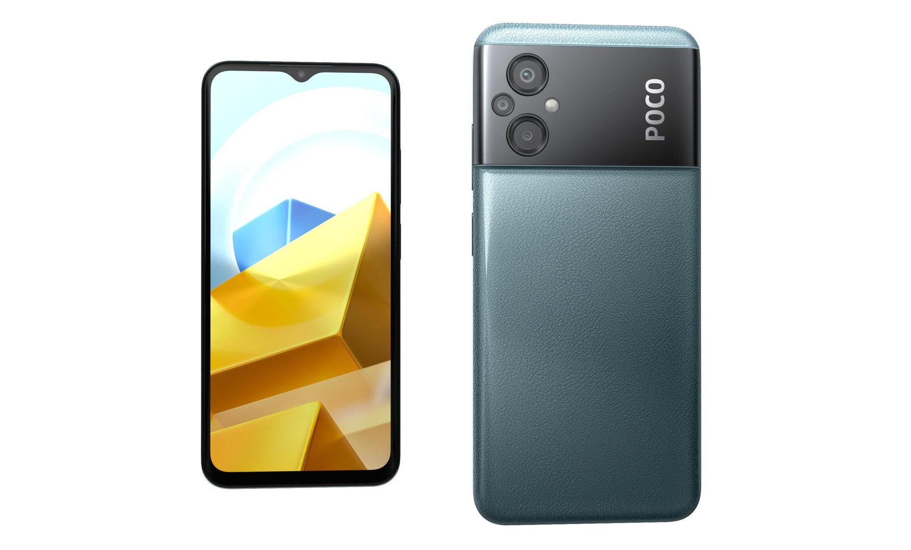 Xiaomi Poco M5 Green 3D - TurboSquid 1970680