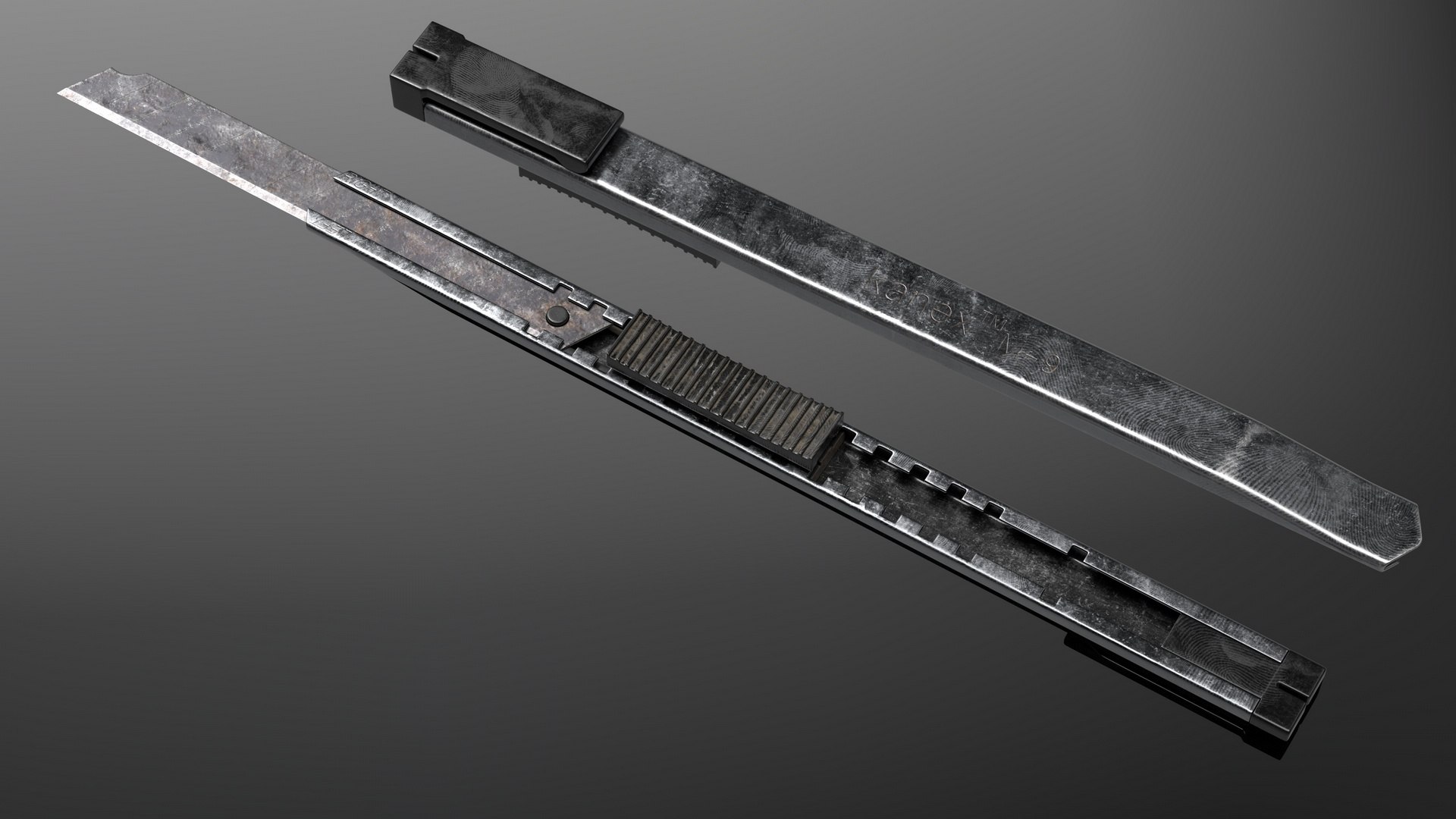 3D Cutter Knife Model - TurboSquid 2380307