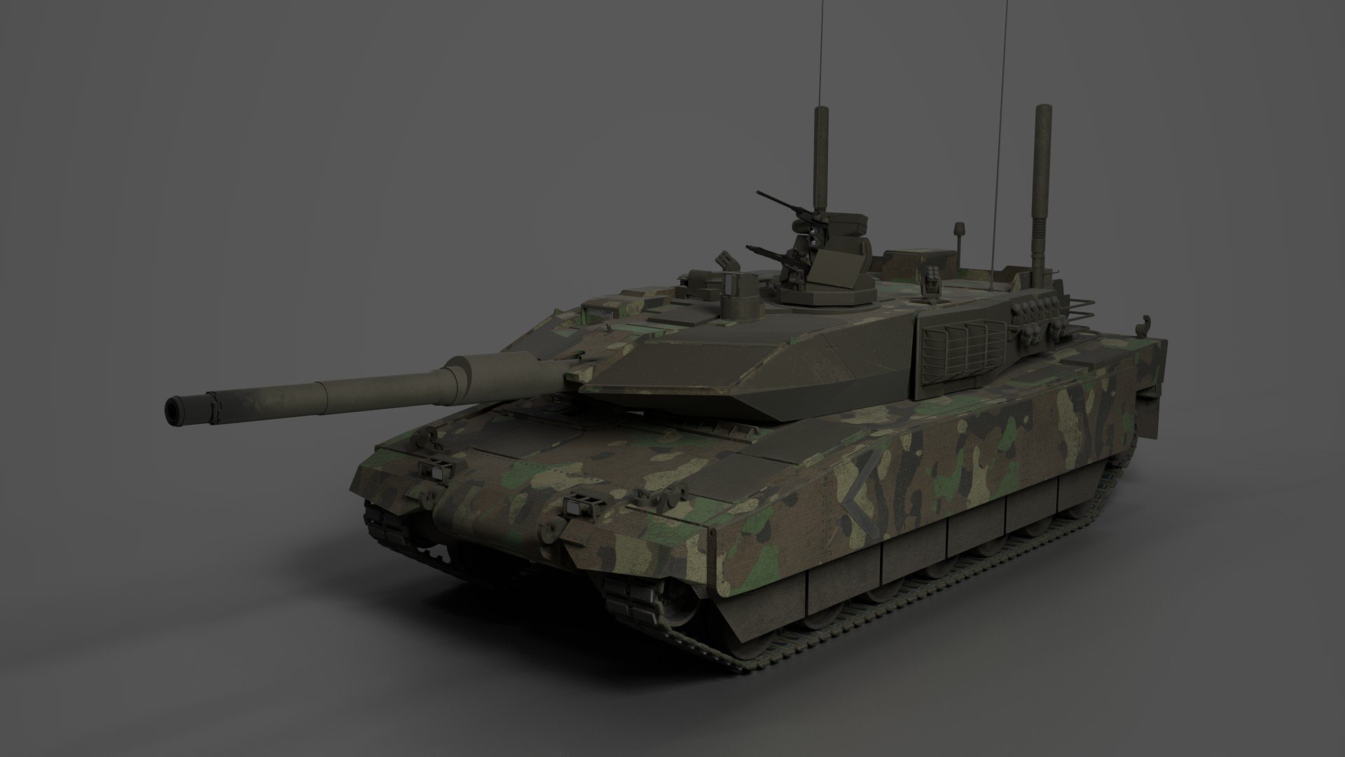 Free Abrams Tank 3D - TurboSquid 1465234