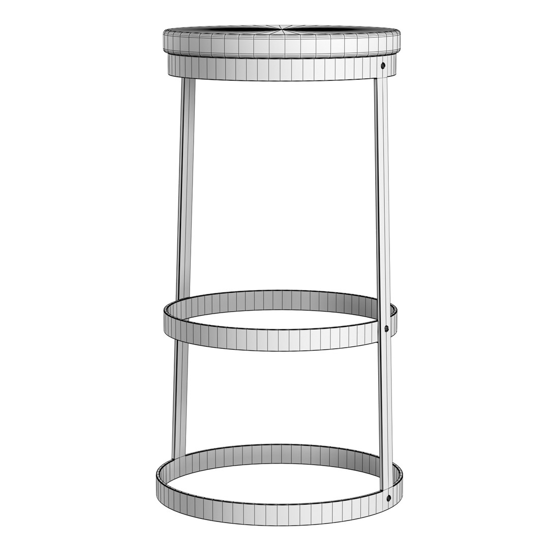 Trust Bar Stools 3D - TurboSquid 1644751