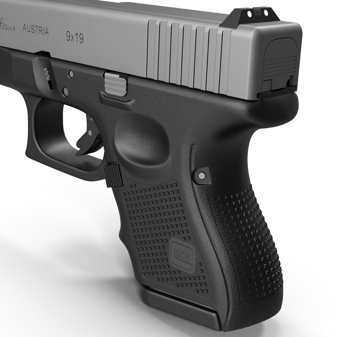 c4d glock 26 black