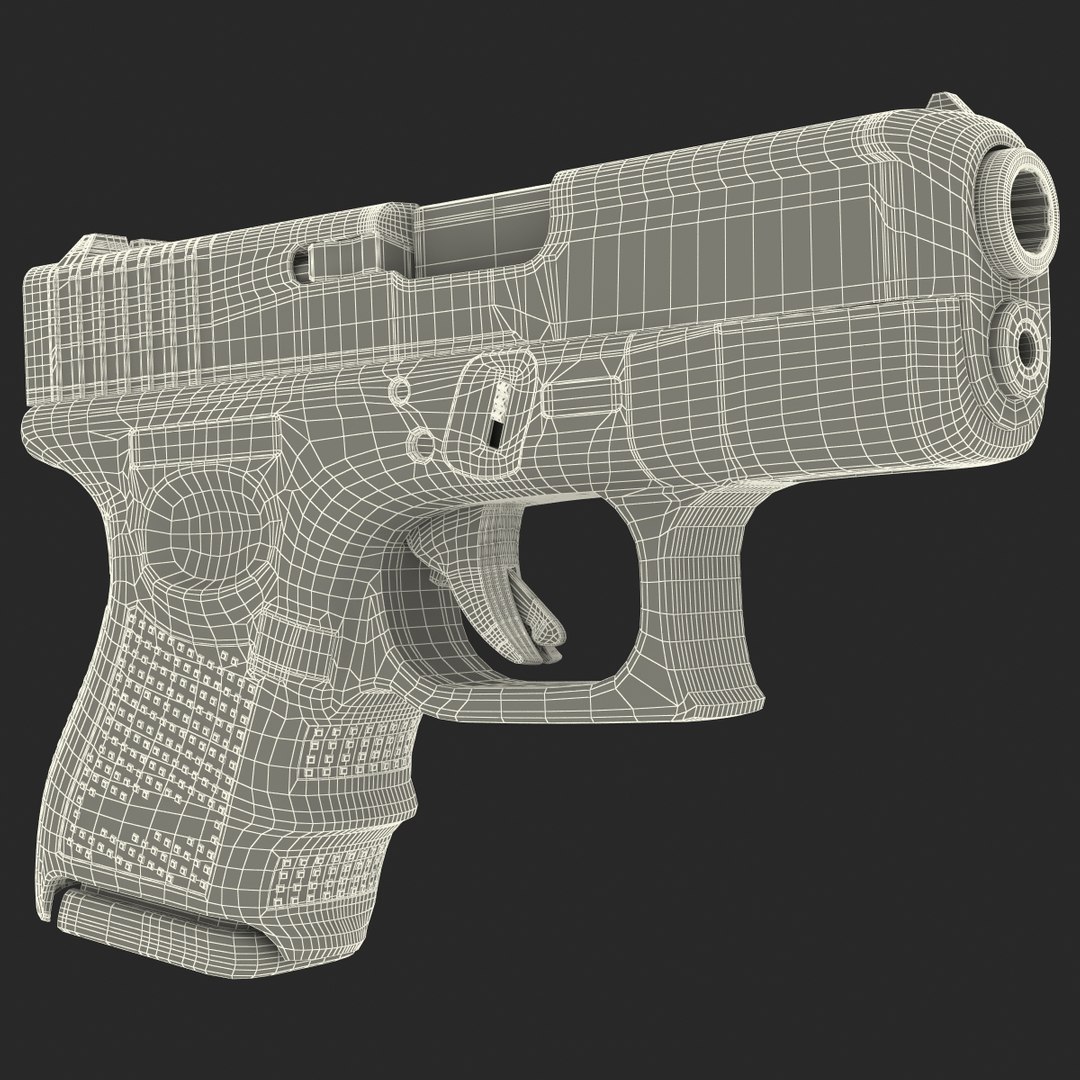 c4d glock 26 black