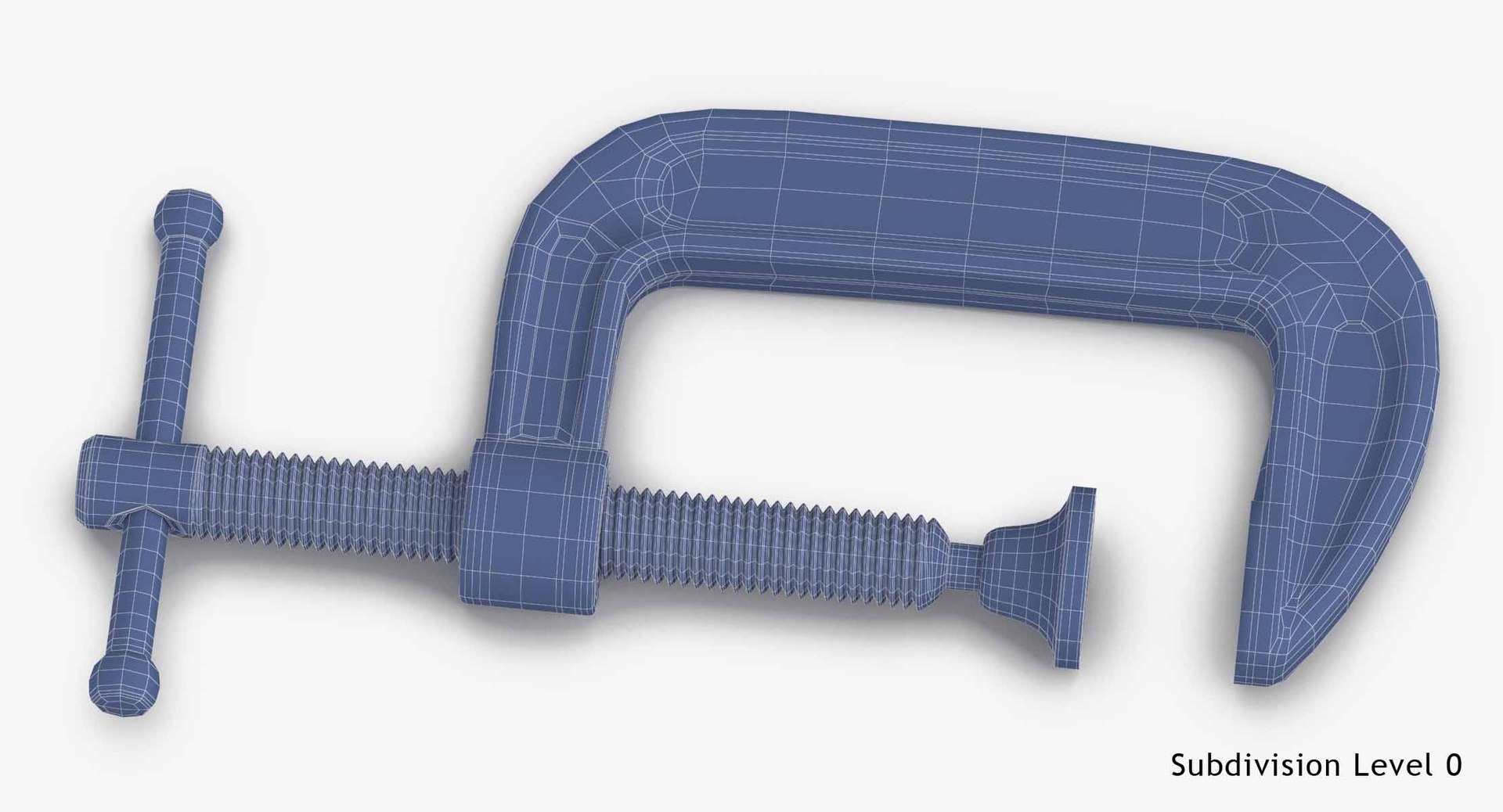 3D Model C Clamp - TurboSquid 1383265