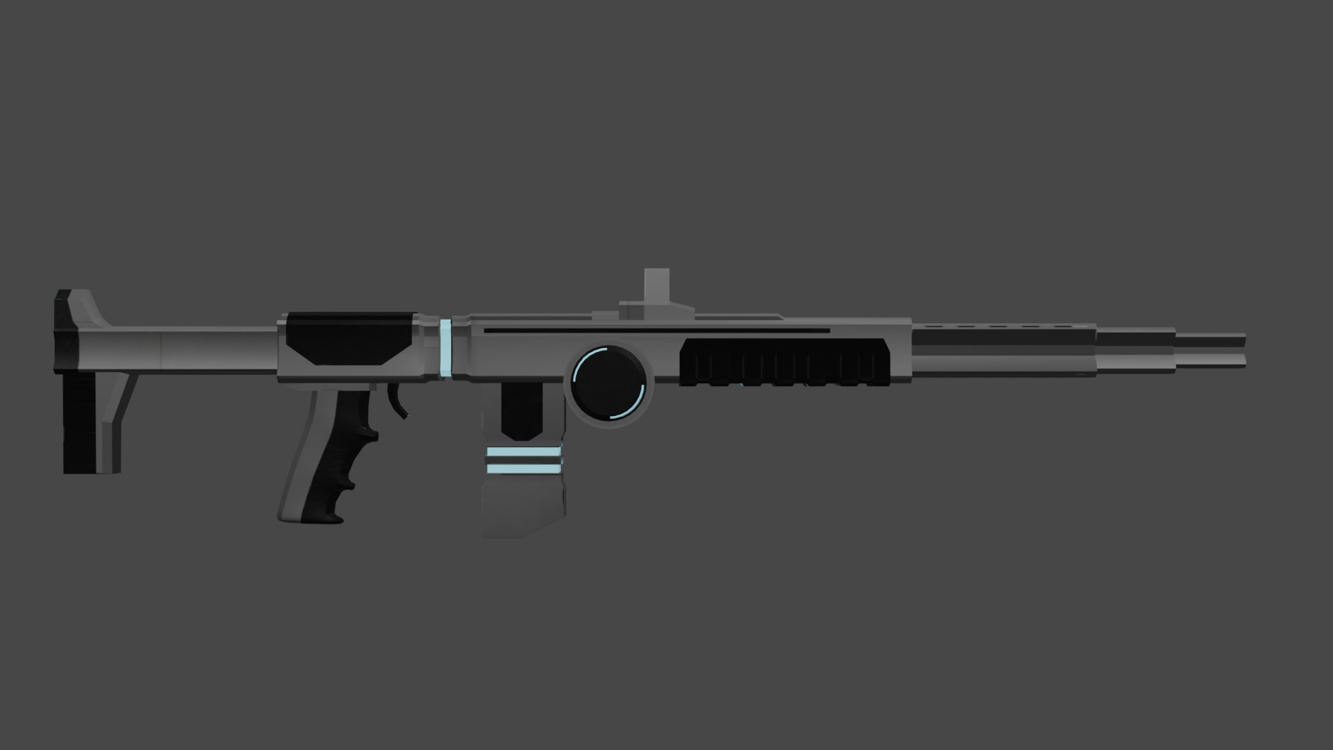 Sci-fi Rifle 3D Model - TurboSquid 2031595