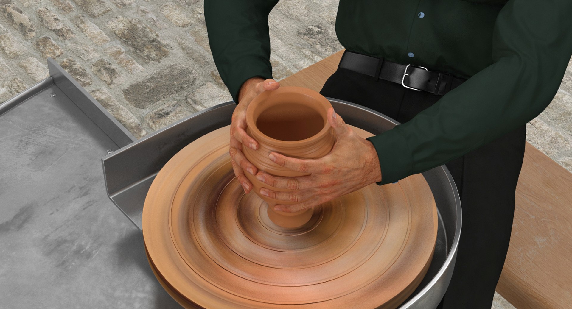 3D Pottery Wheels Collection Model - TurboSquid 1985890