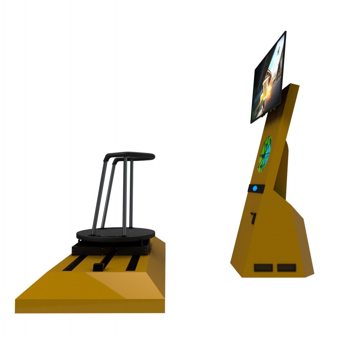 Attraction Vr Board 3D Model - TurboSquid 1244872