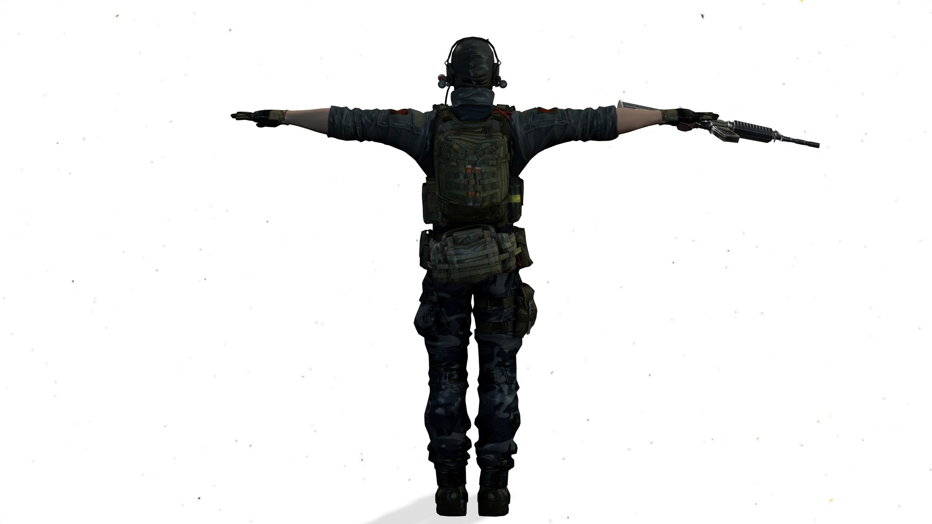 3D Realistic Soldier-military-army-3d Model-11-Rigged Character Model ...