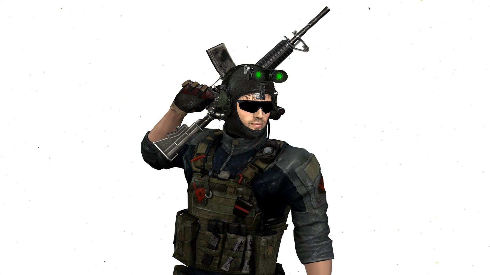 3D Realistic Soldier-military-army-3d Model-11-Rigged Character Model ...