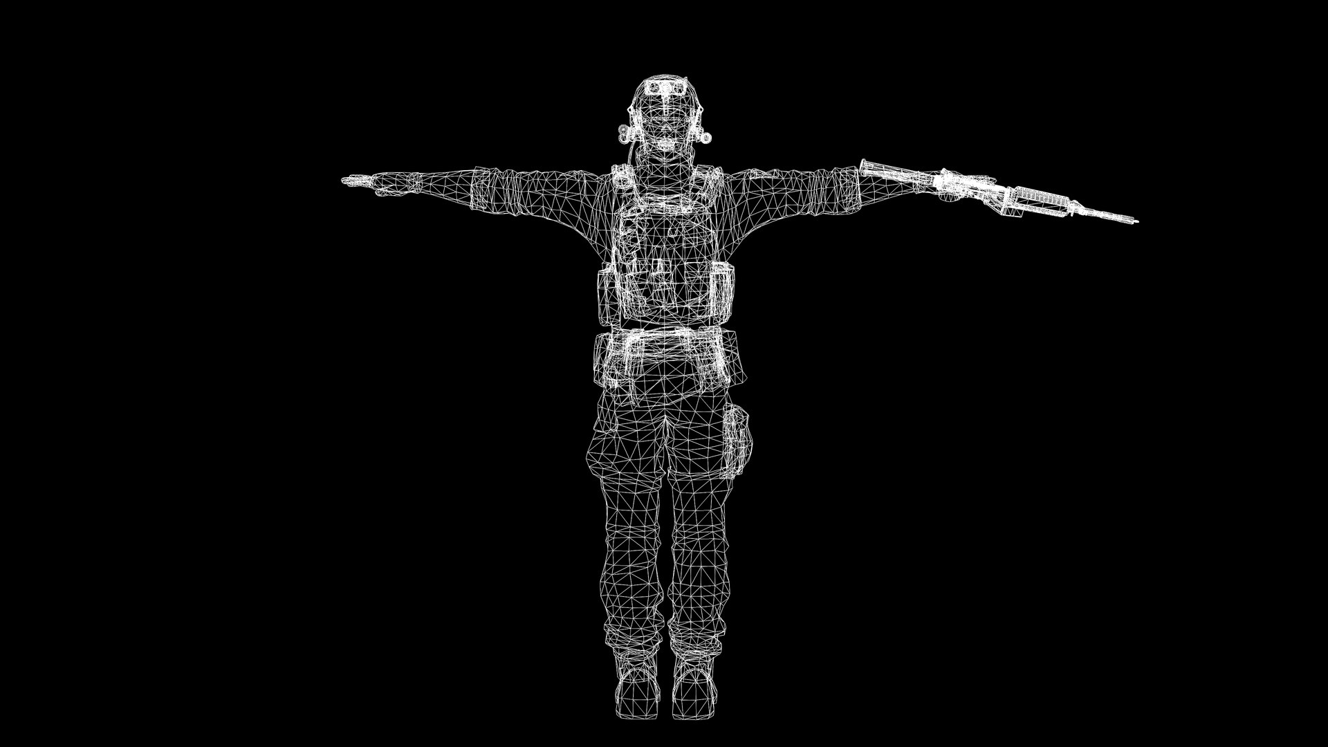 3D Realistic Soldier-military-army-3d Model-11-Rigged Character Model ...