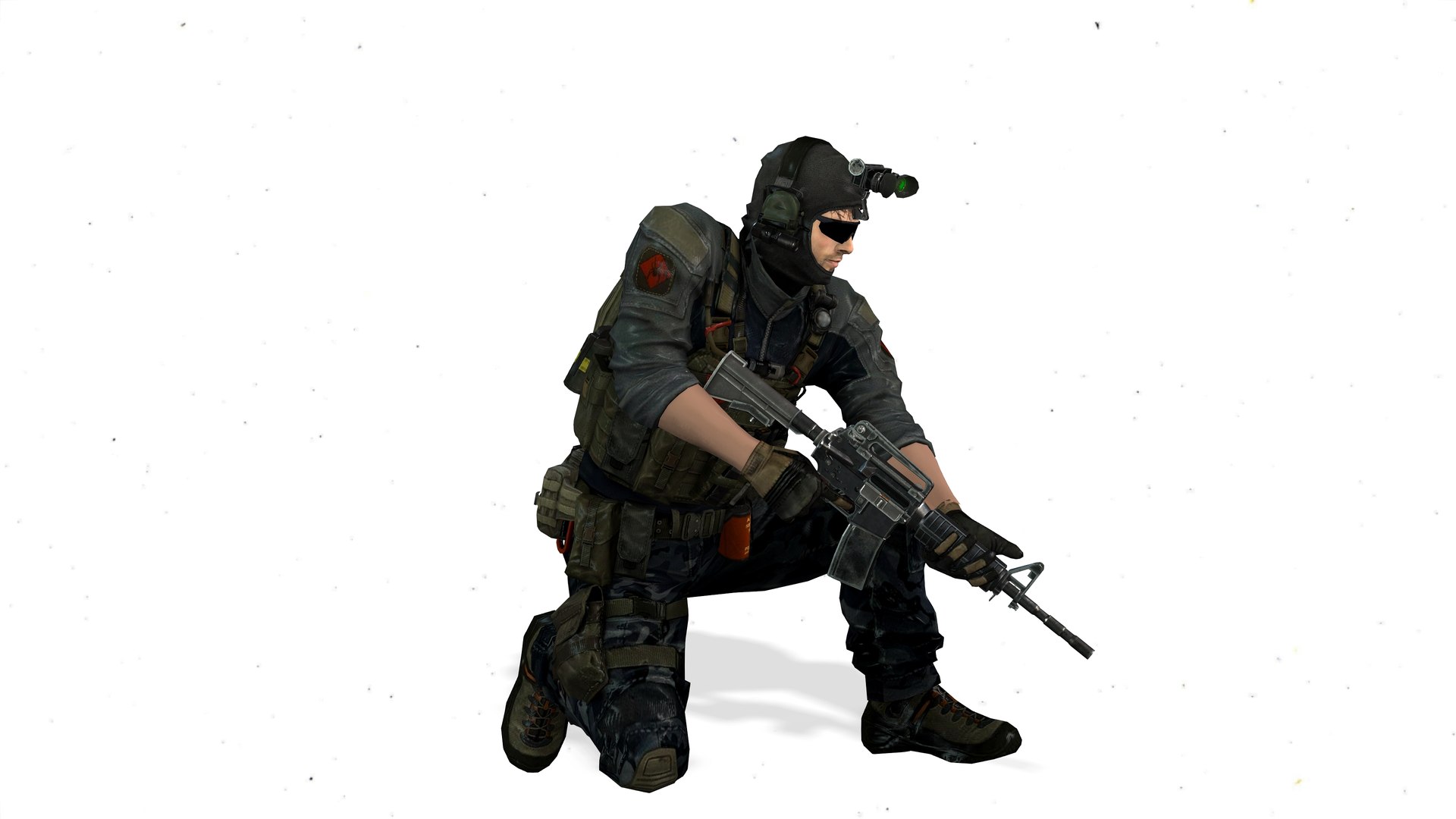 3D Realistic Soldier-military-army-3d Model-11-Rigged Character Model ...