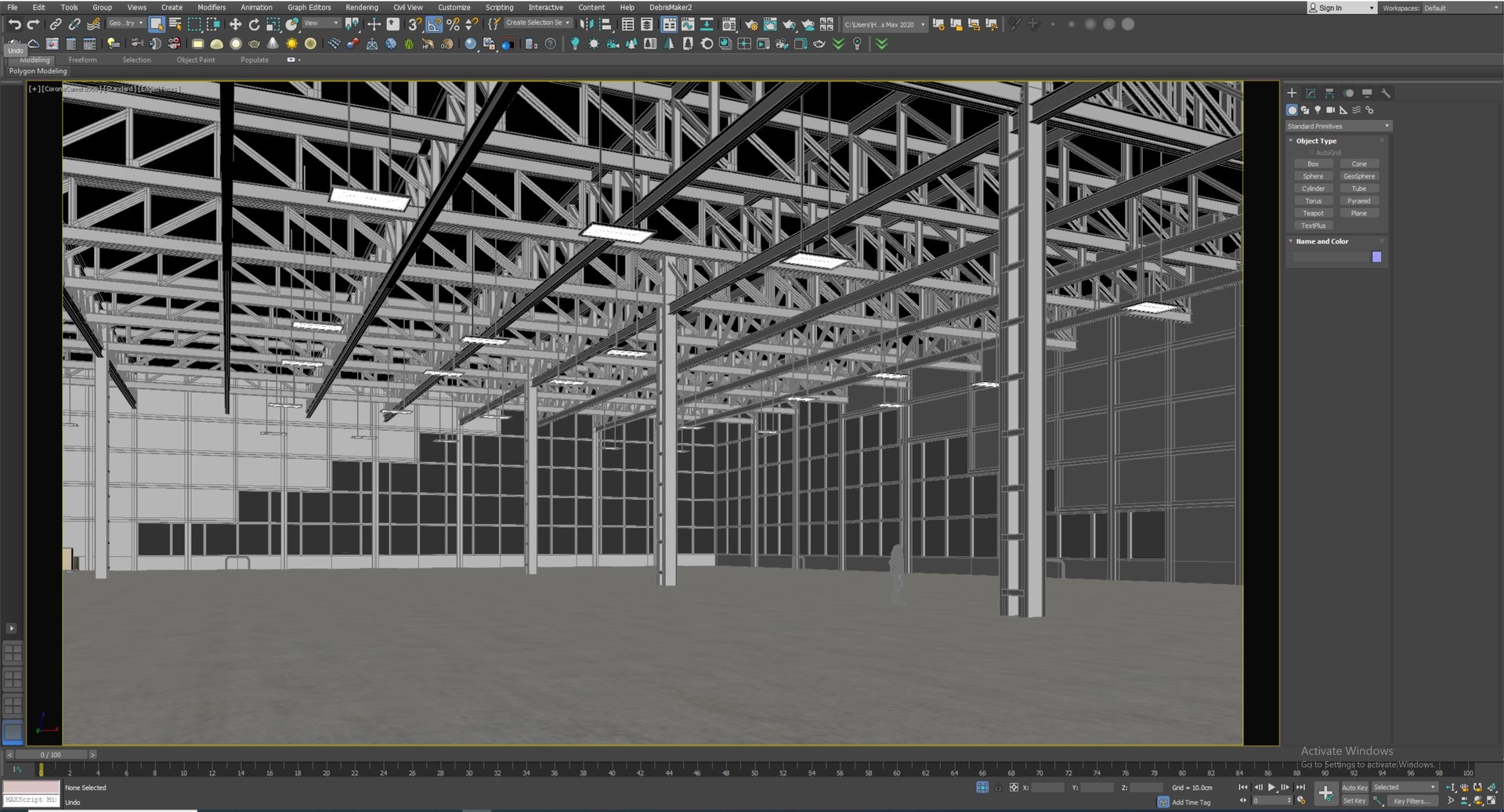 3D Low Poly Warehouse 12 Model - TurboSquid 2106836